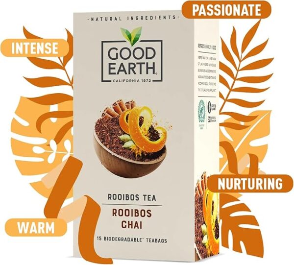 Buy Good Earth Rooibos Chai, 15 Tea Bags 34.5g Online