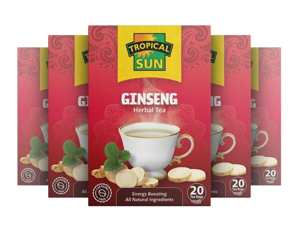 Buy Tropical Sun Ginseng, 20 Tea Bags 30g Online